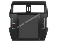 China 9.7'' Tesla Vertical Screen For Toyota Land Cruiser Prado 2014-2017 Android Car Multimedia Player for sale