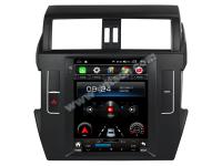 China 9.7'' Tesla Vertical Screen For Toyota Land Cruiser Prado 2014-2017 Android Car Multimedia Player for sale