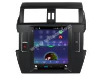 China 9.7'' Tesla Vertical Screen For Toyota Land Cruiser Prado 2014-2017 Android Car Multimedia Player for sale