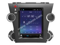China 9.7'' Tesla Vertical Screen For Toyota Highlander 2 XU40 2007-2013 Android Car Multimedia Player for sale