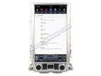 China Tesla Vertical Android Screen For Toyota Land Cruiser 2016-2020 Car Multimedia Stereo GPS Carplay Player for sale