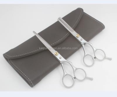 China Economical BVK 420 Stainless Steel Hair Scissors Cutting and Thinning Kit for sale