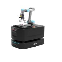 China Seer ABM150 AGV, Han's E15 15kg cobot and onrobot robot gripper for Chinese AGV System for sale