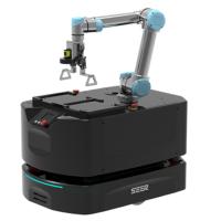 China UR Callaborative robot and robotiq robot gripper for AGV Robot for sale