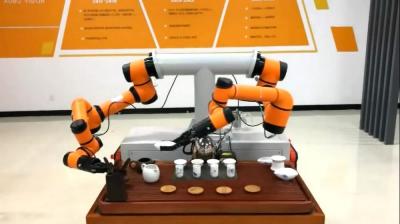 China Collaborative Robot Of AUBO i16 Cobot With 6 Axis Robotic Arm For Tea Making As Service Robot for sale