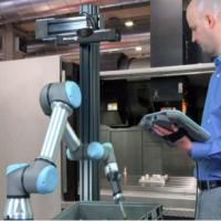 China Gluing Robot Of UR5e Cobot With 6 Axis Robotic Arm For The Auto Gluing As Collaborative Robot for sale