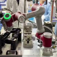 China PLC Collaborative Coffee Robot Arm 6 Axis For No One Buffet Coffee Bar for sale