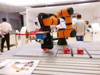 China 6 axis collaborative robotic arm China famous brand AUBO i5 applying as industrial  welding robot for sale