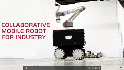 China RBKAIROS+collaborative robot manipulator with UR5 designed for industrial applications pick and place robot for sale