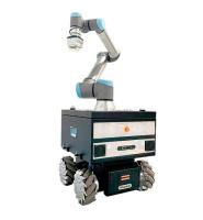 China RBKAIROS+collaborative robot manipulator with UR5 designed for industrial applications pick and place robot for sale