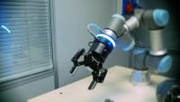 China YOURING smart light and sound robotic gripper device for UR3 Universal 6 axis cobot for sale