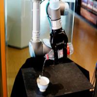 China UR10e   Collaborative Robot  With Onrobot Gripper Grab Grass For Universal Robot for sale