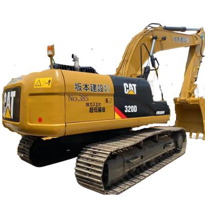 China 20000 KG Liyuan Hydraulic Pump Used Digger CAT 320D Excavator in Good Condition for sale
