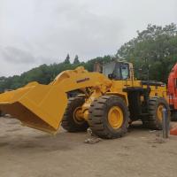 China Good Condition Komatsu WA600 Used Wheel Loader with 178/kw Moving Type Wheel Machine for sale