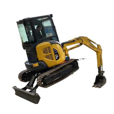 China Used Komatsu PC35 3T Excavator Good Condition Crawler Digger EPA Engine Shanghai for sale