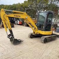 China Used Komatsu PC35 3T Excavator Good Condition Crawler Digger EPA Engine Shanghai for sale