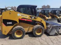 China Japan Used Wheel Loader Caterpillar 246C with YUNNEI Engine and Original Paint for sale