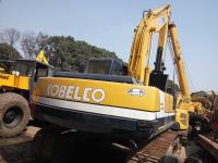 China Kobelco SK200 Excavator Japan Original Hydraulic Machine with Liyuan Hydraulic Valve for sale