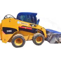 China Low Working Hours Caterpillar Cat 246c Wheel Loader for Tough Working Conditions for sale
