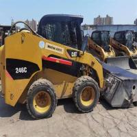 China Low Working Hours Caterpillar Cat 246c Wheel Loader for Tough Working Conditions for sale