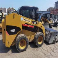 China Low Working Hours Caterpillar Cat 246c Wheel Loader for Tough Working Conditions for sale