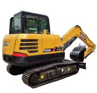 China Original Paint SANY 55C Excavator with EPA Engine and 0.35m3 Bucket Capacity for sale