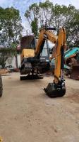 China Original Paint SANY 55C Excavator with EPA Engine and 0.35m3 Bucket Capacity for sale