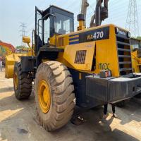 China Second Hand Komatsu WA470 Wheel Loader Skid Loaders 194KW for Construction Works for sale