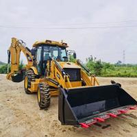 China Low Hours CAT 420F Backhoe Loader with Excellent Condition at Building Material Shops for sale