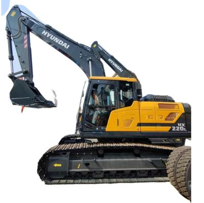 China Original Paint HX220L Hyundai Excavator with EPA Engine and 1.2M³ Bucket Capacity for sale