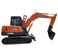 China Used Caterpillar Excavator DH55 DH60 Original Paint Crawler Excavator with EPA Engine for sale