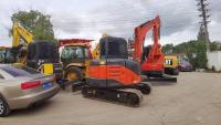 China Moving Type Crawler Excavator Used Hitachi ZX65UR for Your Construction Needs for sale