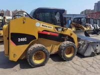 China YUNNEI Engine Original Paint Used Caterpillar 246C Wheel Loader in Excellent Condition for sale