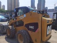 China YUNNEI Engine Original Paint Used Caterpillar 246C Wheel Loader in Excellent Condition for sale