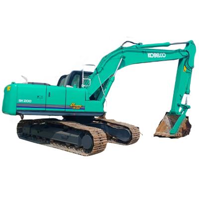 China Used Digger Kobelco SK200 Crawler Excavator with HINO Engine Japan Hot Seller for sale