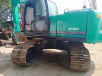 China Used Digger Kobelco SK200 Crawler Excavator with HINO Engine Japan Hot Seller for sale