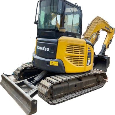 China Used Original Japan 5T Mini Excavator Komatsu PC55 EPA Engine Good Condition Shanghai for sale