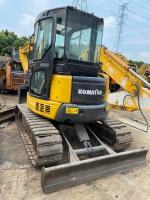China Used Original Japan 5T Mini Excavator Komatsu PC55 EPA Engine Good Condition Shanghai for sale