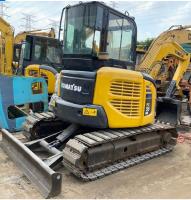 China Used Original Japan 5T Mini Excavator Komatsu PC55 EPA Engine Good Condition Shanghai for sale