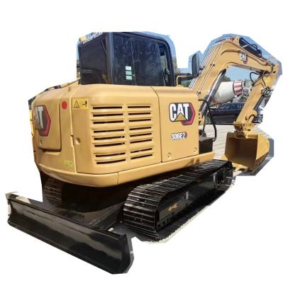 China CAT306E2 6TON EPA Engine Mini Digger CAT 306E2 Hydraulic Caterpillar 306E2 Excavator for sale