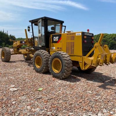 China CAT140H Used Original Paint Japan EPA Engine Grader with CAT Pump and Hydraulic System for sale