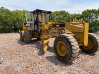 China CAT140H Used Original Paint Japan EPA Engine Grader with CAT Pump and Hydraulic System for sale