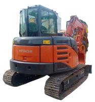 China 6500 KG Hitachi zx75us Used Original Japan Mini Digger Crawler Excavator with EPA Engine for sale