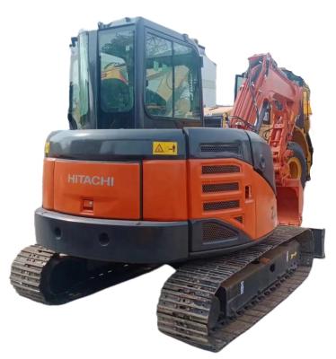 China 6500 KG Hitachi zx75us Used Original Japan Mini Digger Crawler Excavator with EPA Engine for sale