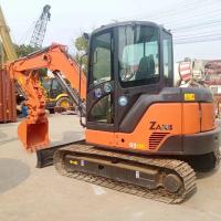 China 6500 KG Hitachi zx75us Used Original Japan Mini Digger Crawler Excavator with EPA Engine for sale