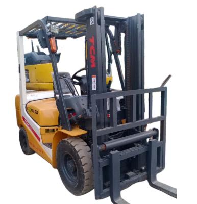 China Japan Original TCM FD25 2Ton Forklift with 96KW EPA Engine and Hydraulic System for sale