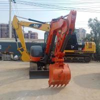 China 6500 KG Hitachi zx75us Used Original Japan Mini Digger Crawler Excavator with EPA Engine for sale