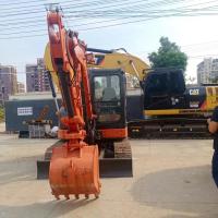 China 6500 KG Hitachi zx75us Used Original Japan Mini Digger Crawler Excavator with EPA Engine for sale