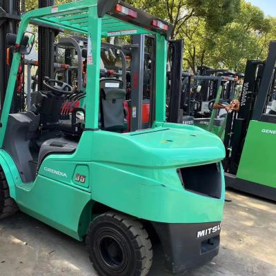 China 35 Ton Mitsubishi Second-hand Forklift in Good Condition with Liyuan Hydraulic Pump for sale