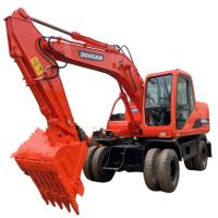 China Doosan DH150W-7 15 Ton Excavator Used Digger with HINO Engine in Excellent Condition for sale
